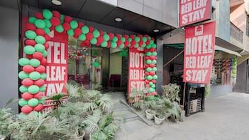 Entrada do alojamento