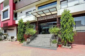 Entrada do alojamento
