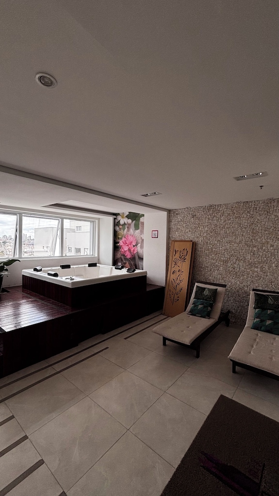 Loftprime Experience Swimming Pool, Sauna & 600mb Wi-fi - Santo André