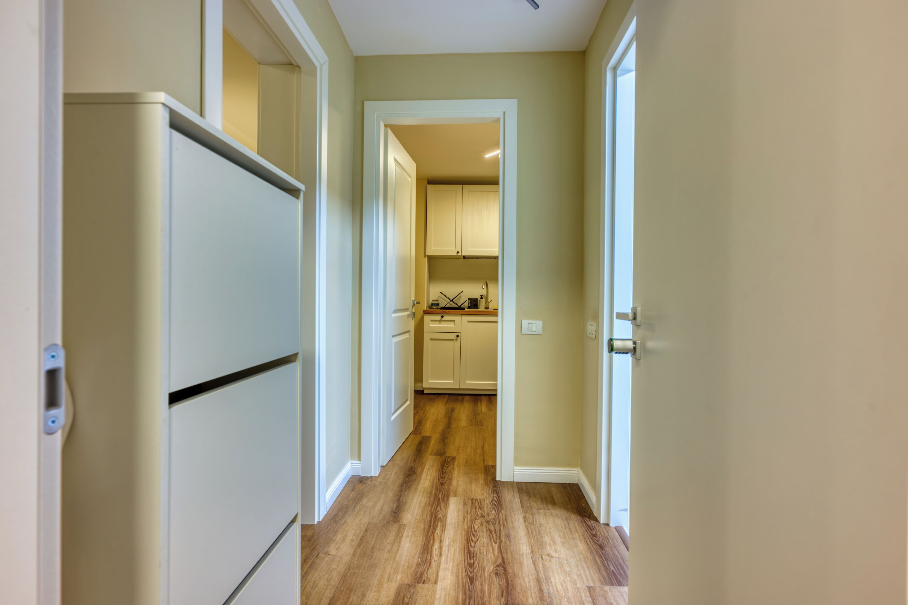 Apartamento Superior, cozinha, Vista para a cidade | Cozinha privada