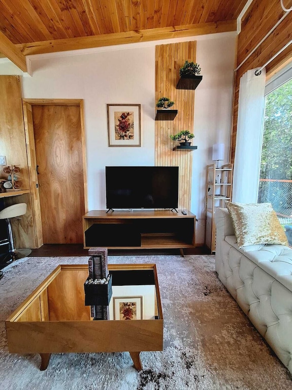 Cabaña Premium A Pasos De La Playa Con Hot Tub E Hidromasaje. - Los Lagos