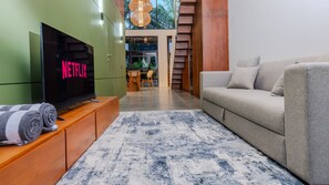 Loft luxo, sacada | Área de estar | Impressoras