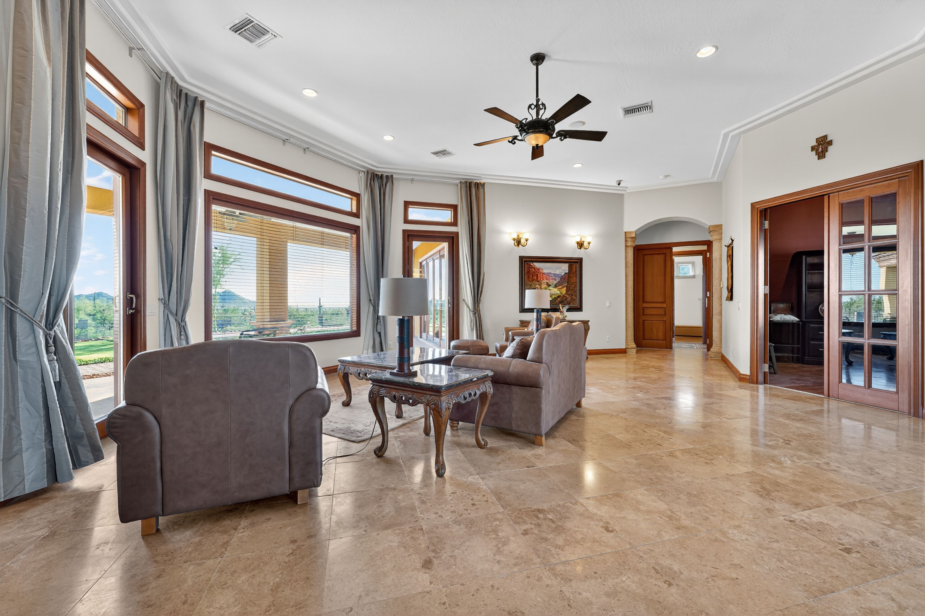 Luxurious Tuscan-style Villa With Magnificent Panoramic Views. - 亞利桑那