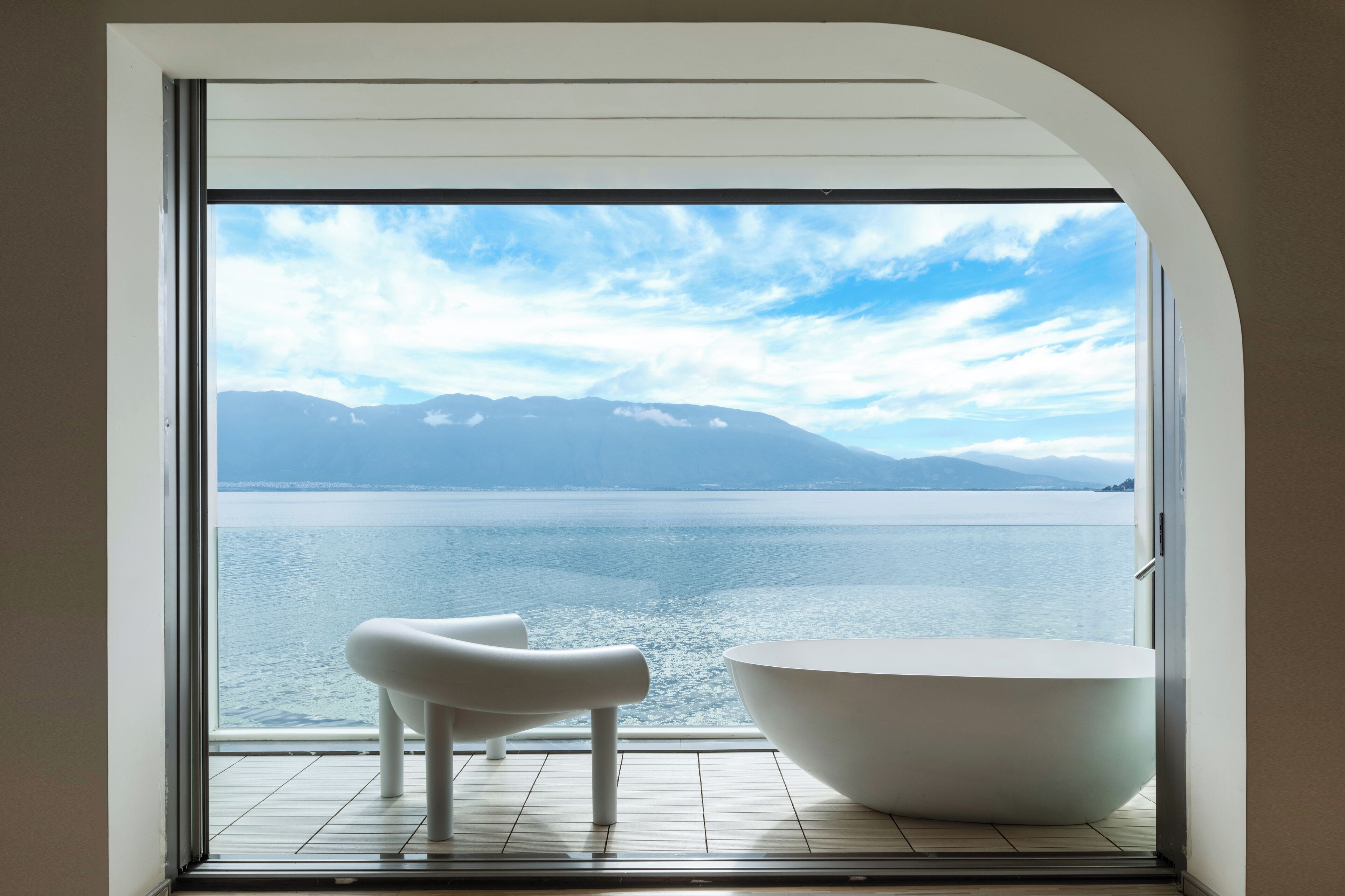 Quarto Duplo Superior, vista para o mar | Vista do quarto