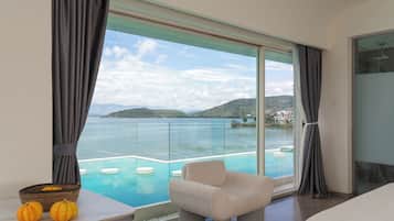 Quarto Clássico com Cama de Casal, vista para o mar | Vista do quarto