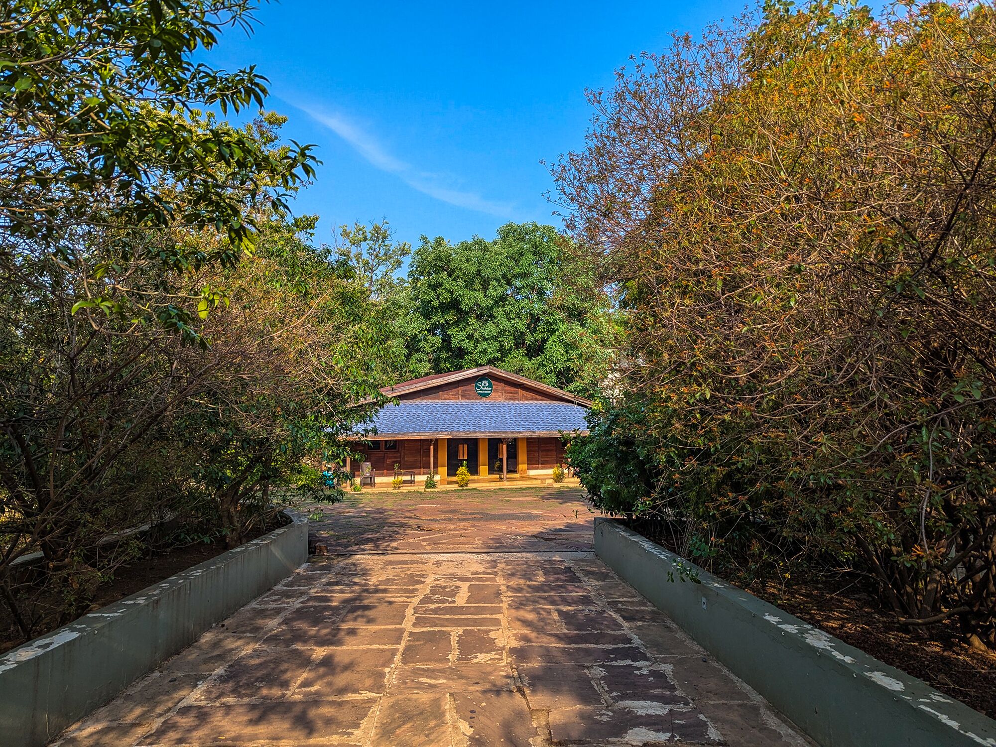 Fachada da propriedade