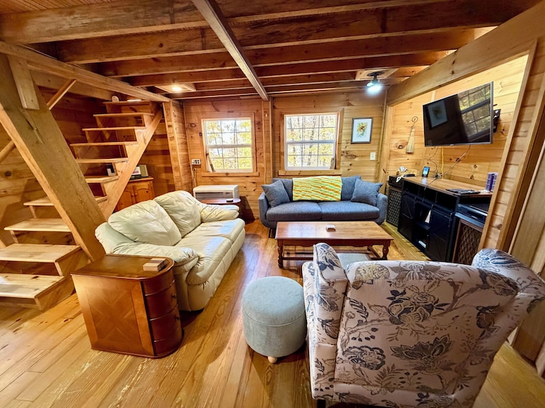 Hidden Rustic Cottage In Charming Clyde Perfect For Relaxing Getaway - North Carolina