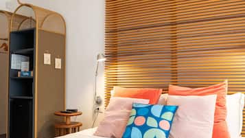 Quarto Duplo | Cofre no quarto, secretária, Wi-fi grátis