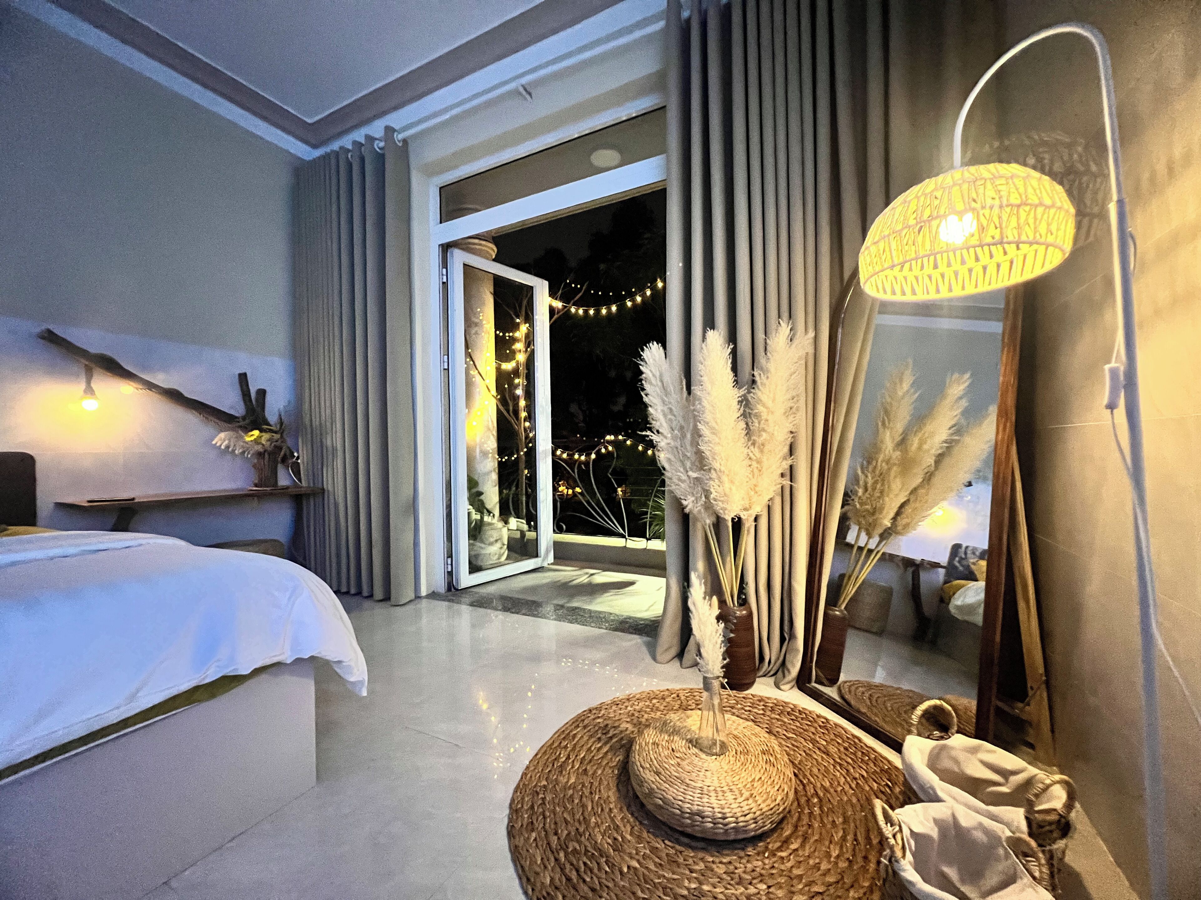 Quarto Duplo Deluxe, varanda, vista para o parque | Roupa de alta qualidade, ferro/tábua de engomar, Wi-fi grátis 