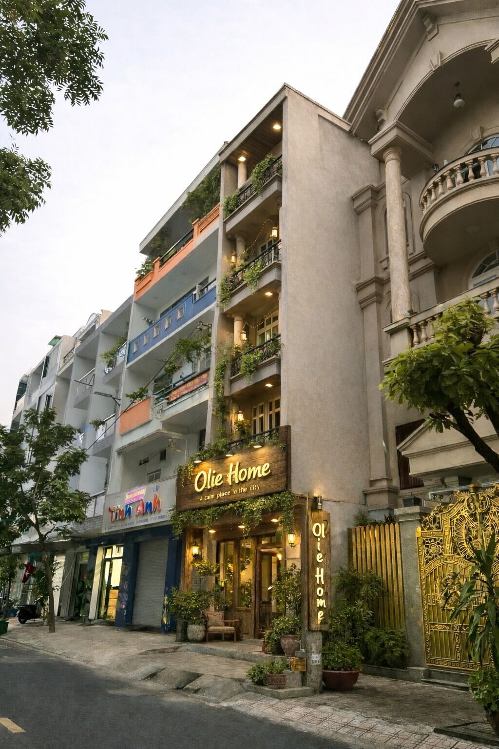 Fachada do alojamento