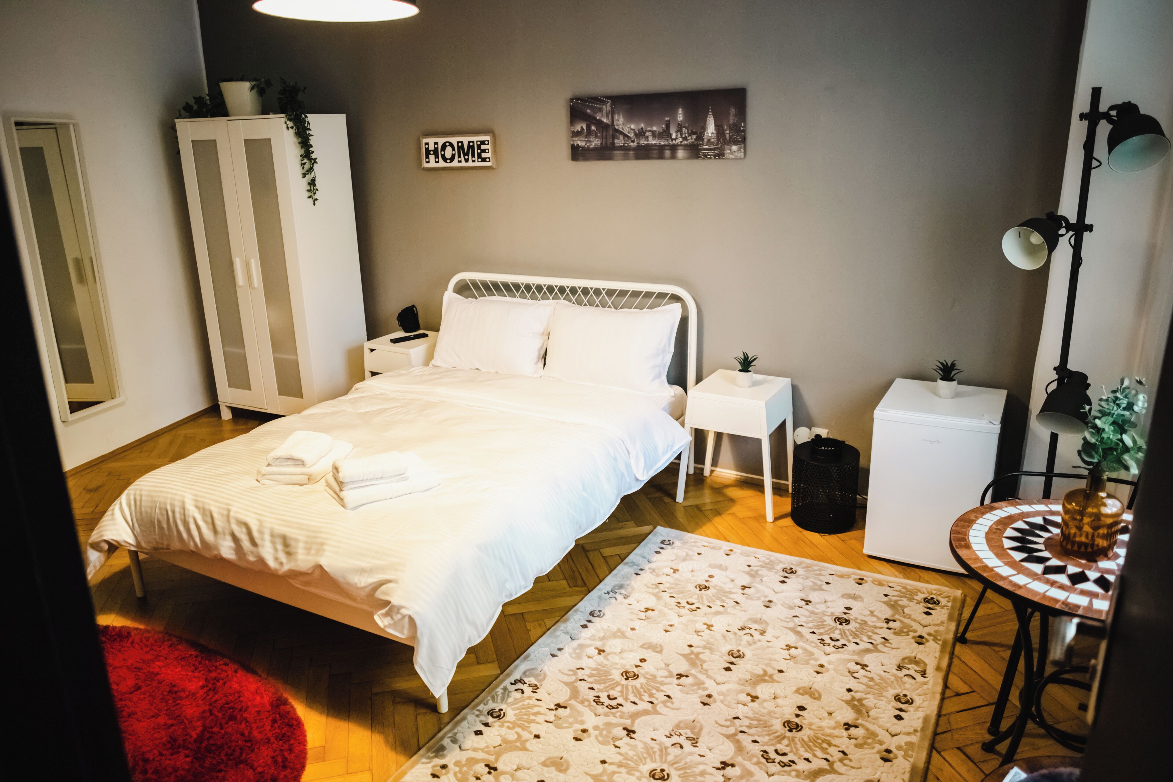 Estúdio Superior, kitchenette, Vista para a cidade | Cortinas/cortinados opacos, ferro/tábua de engomar, Wi-fi grátis 