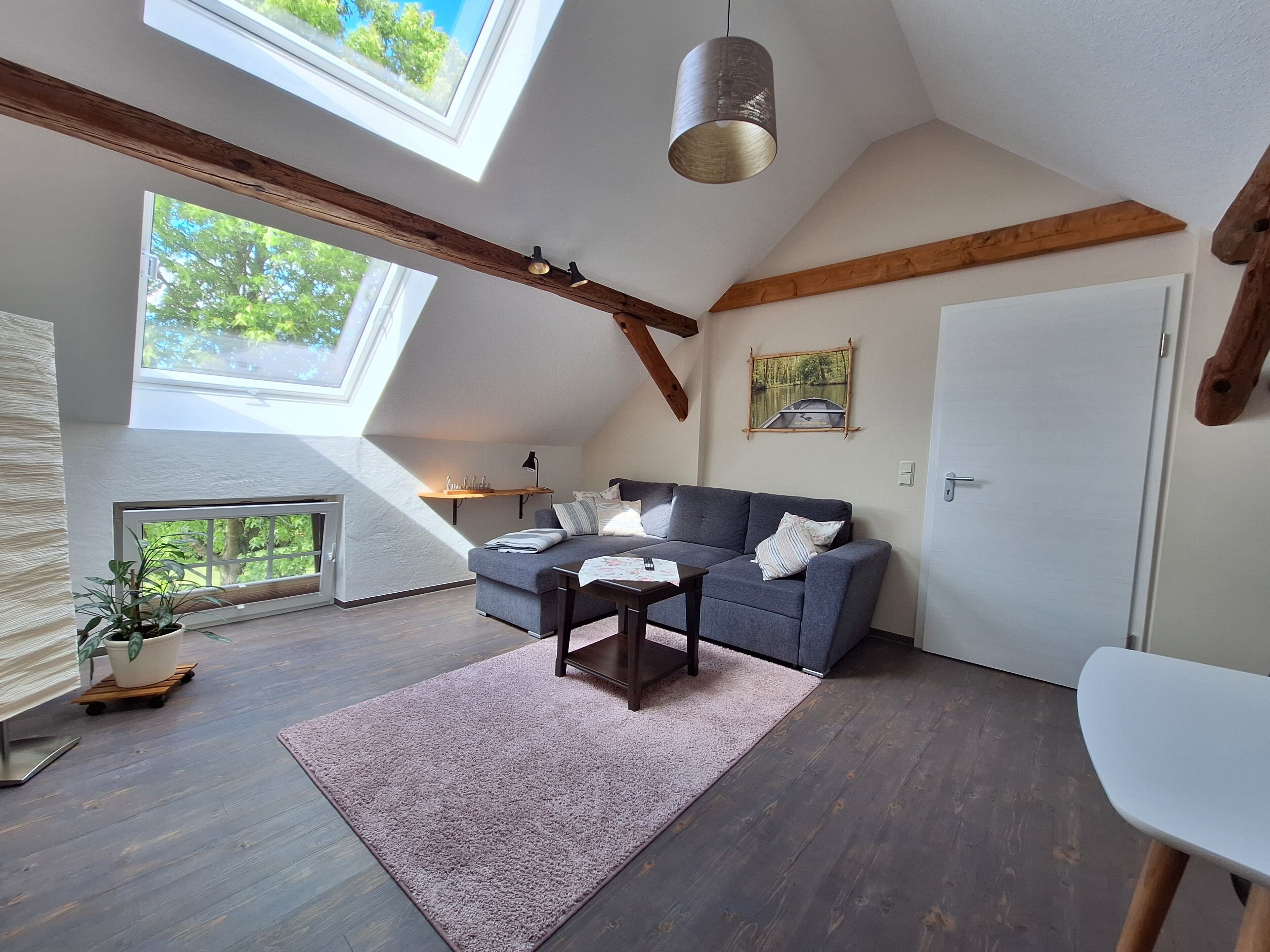 Ferienwohnungen "Zum Fährmann"\ndachgeschosswohnung "Knechtekammer" - Schwielochsee