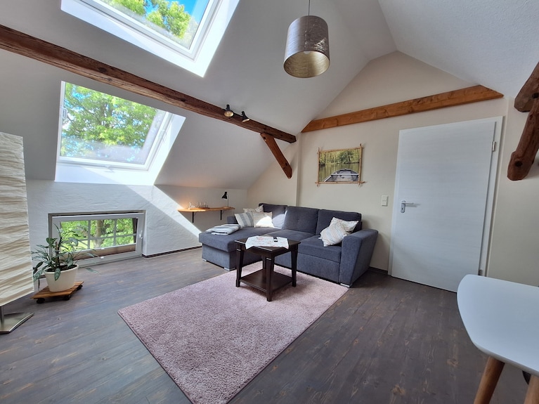 Ferienwohnungen "Zum Fährmann"\ndachgeschosswohnung "Knechtekammer" - Schwielochsee