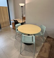 Estúdio Familiar, kitchenette, vista para o jardim | Cozinha privada | Minifrigorífico, Produtos de limpeza, Congelador, Máquina de gelo 