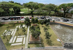 Estúdio Familiar, kitchenette, vista para o jardim | Vista para o jardim