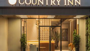 Entrada do alojamento