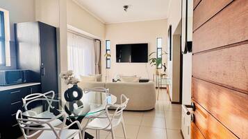 Apartamento, 2 quartos, para fumantes | Opções para refeição