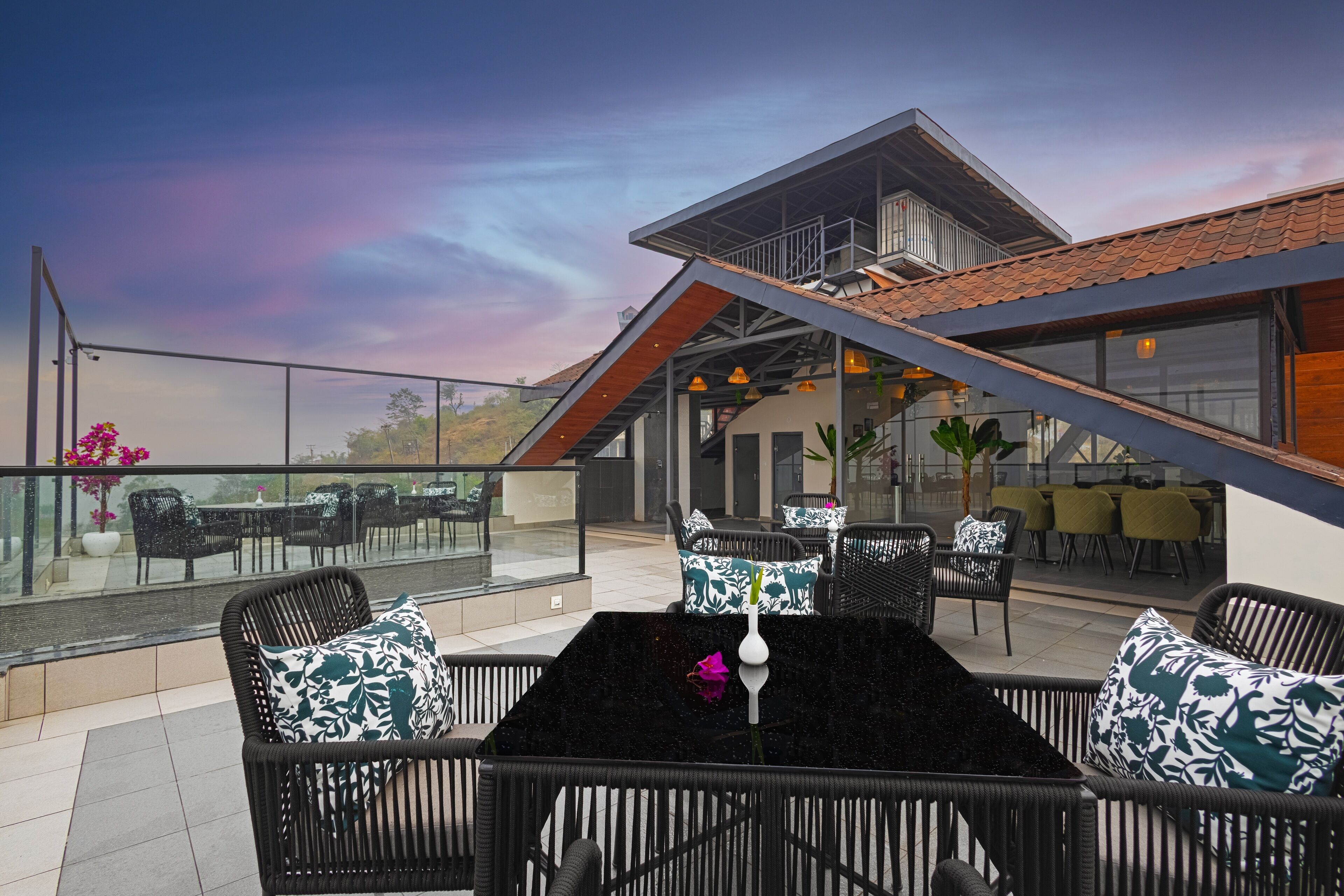 Terraço na cobertura