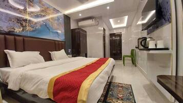 Wi-fi grátis, roupa de cama fornecida