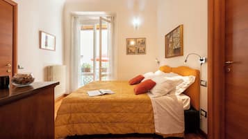 Apartamento (1 Bedroom) | 1 quarto, ferro/tábua de engomar, roupa de cama fornecida