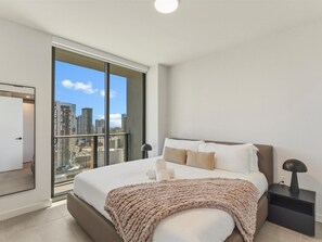 Apartamento urbano, 2 quartos, vista para a cidade | Wi-Fi de cortesia