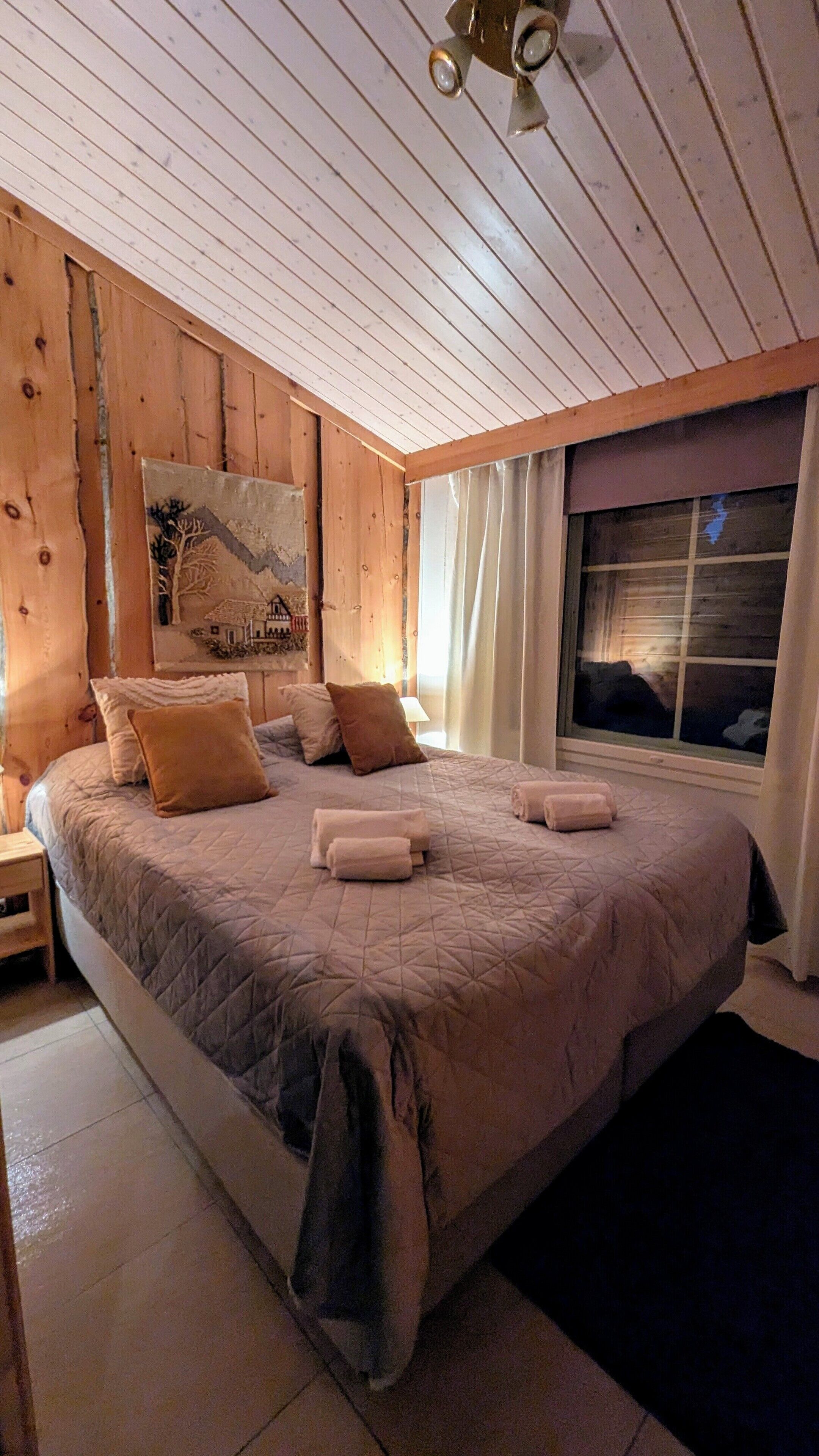 Chalé, 2 quartos | Wi-Fi de cortesia