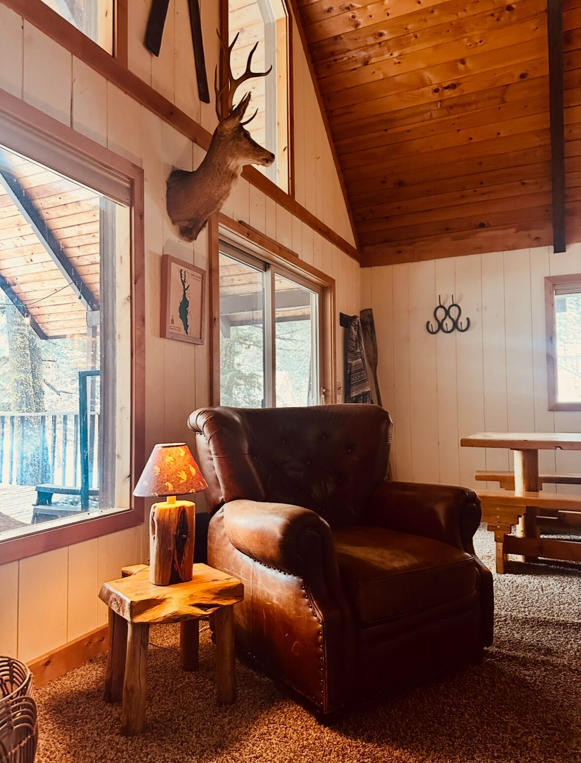 Cozy, Rustic 4-bedroom Lake-view Cabin In The Woods - Lake Cascade State Park, Cascade