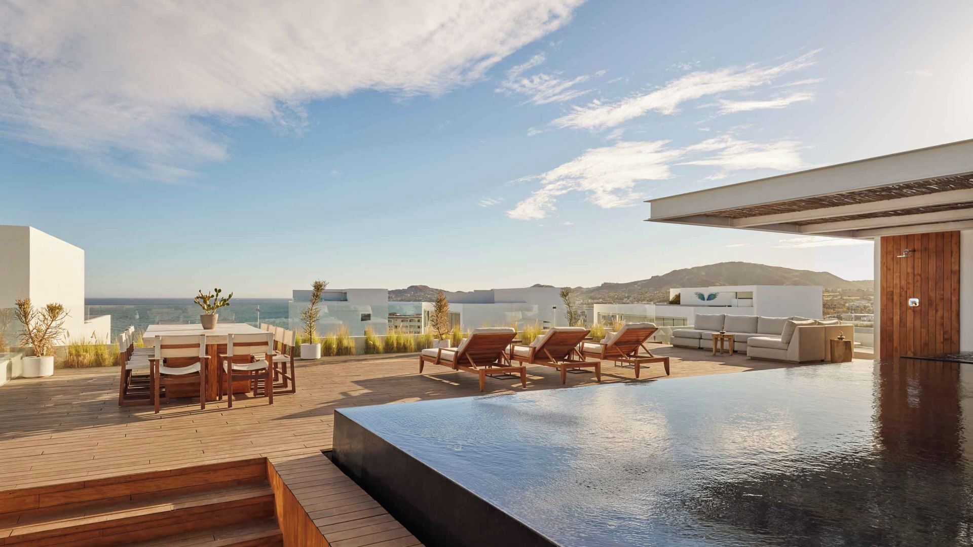 Vista para a praia ou o mar