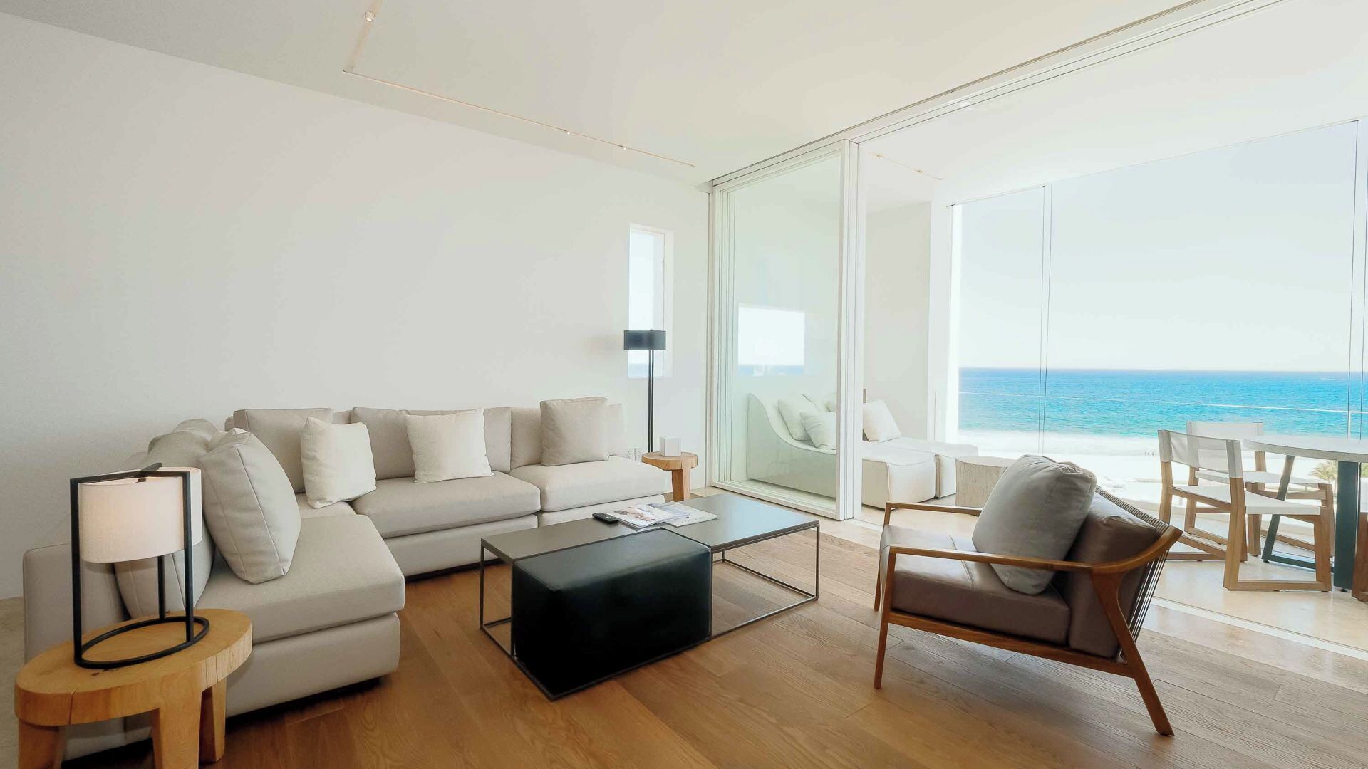 Vista para a praia ou o mar