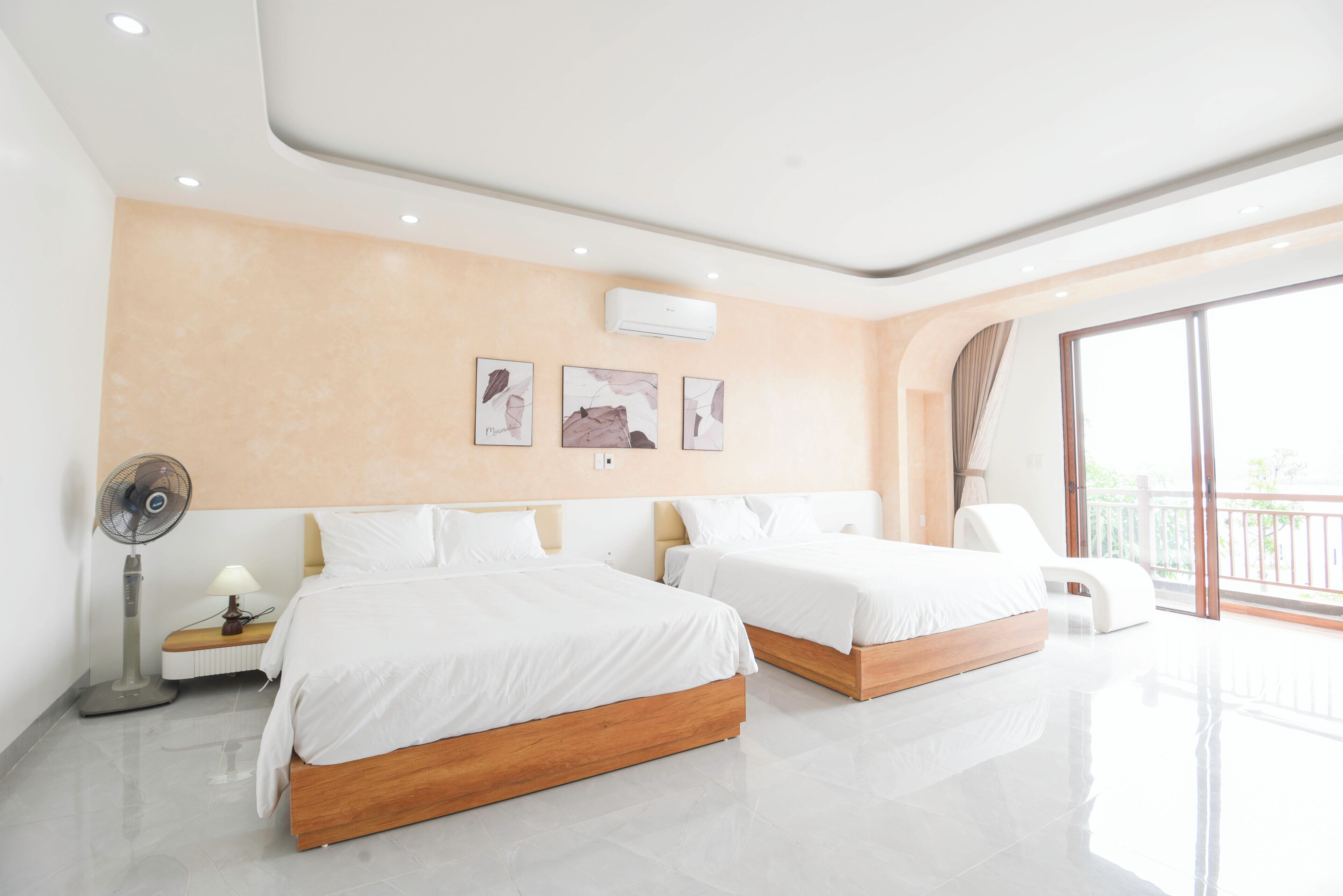 Estúdio de Luxo, vista para o porto | Quartos insonorizados, ferro/tábua de engomar, Wi-fi grátis 