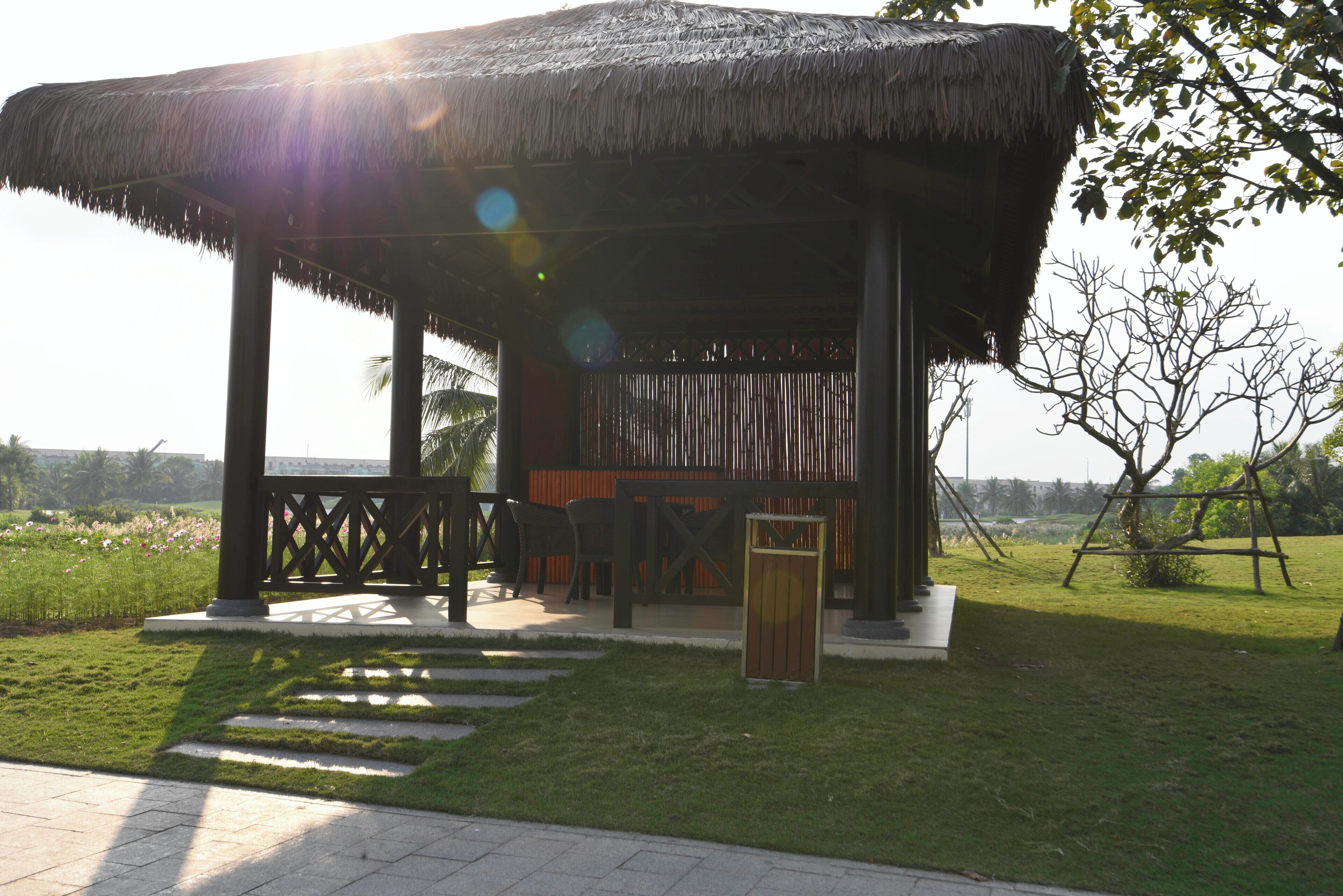 Terrenos do alojamento