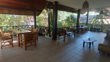 Refeições ao ar livre