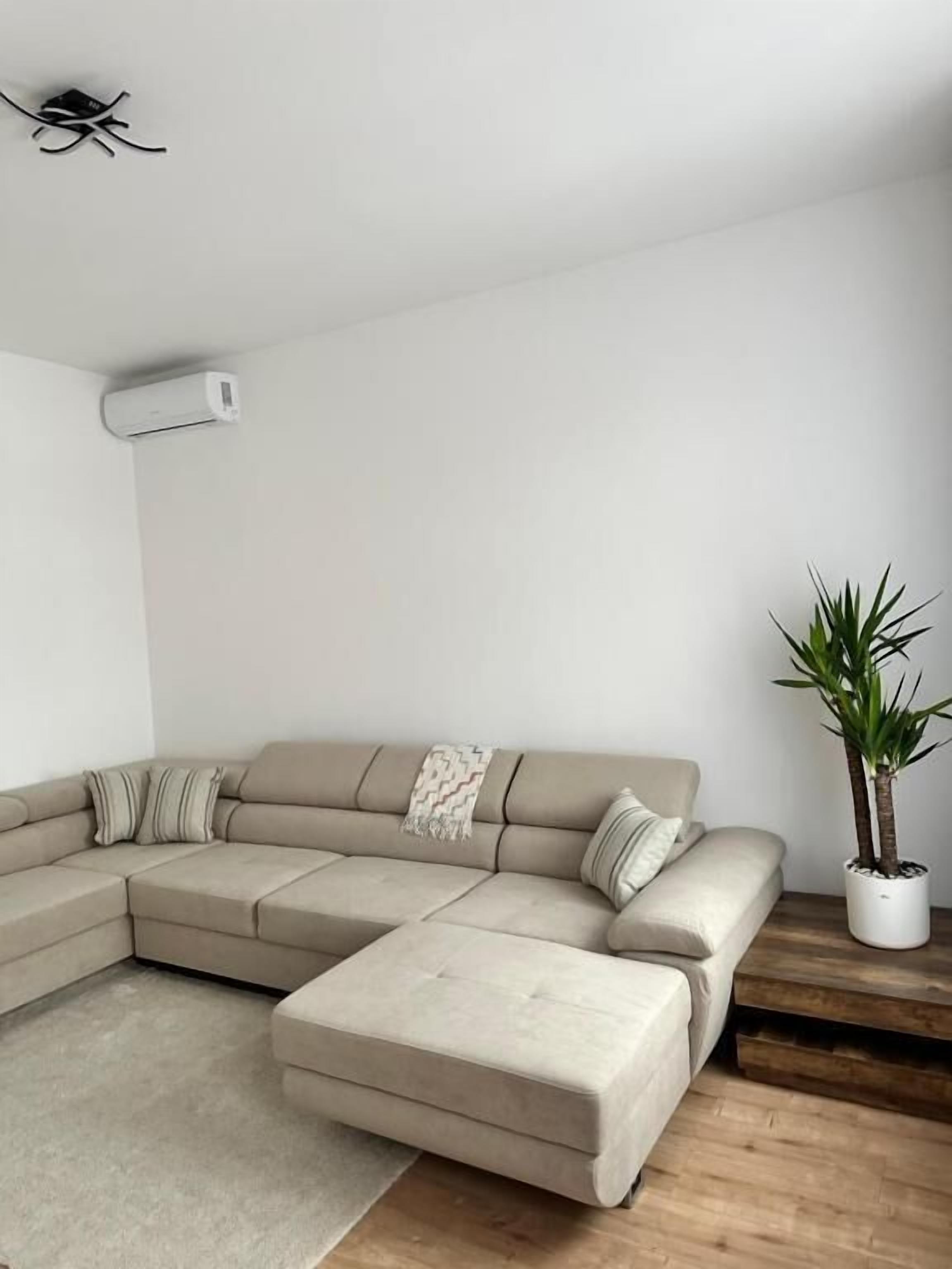 Apartamento Deluxe, varanda, Vista para a cidade | Sala de estar