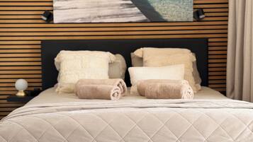 Studio 905 Deluxe vue mer | Roupa hipoalergénica, cofre no quarto, cortinas/cortinados opacos
