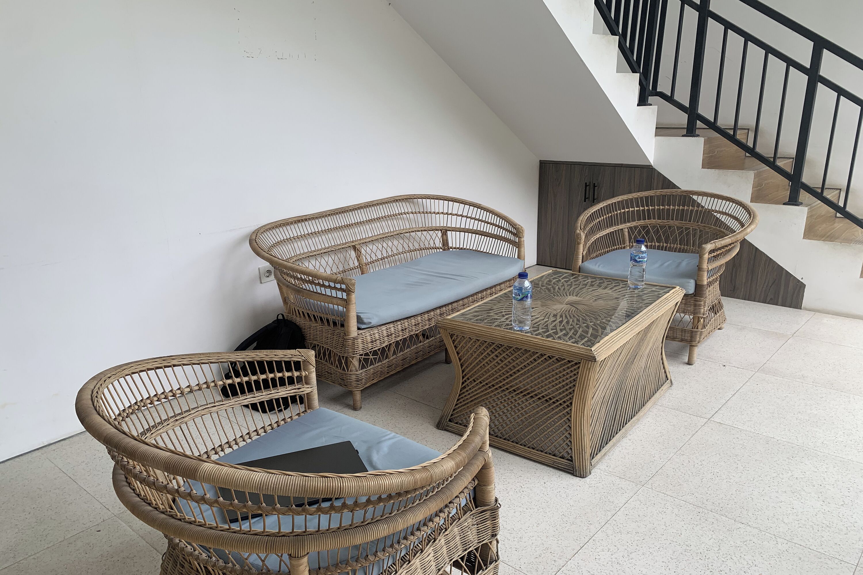 Sala de estar do lobby