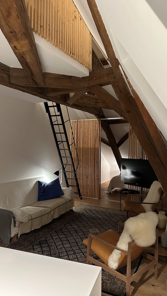 Delightful 1-bedroom Corporate Loftstyled Apartment In Aubonne Awaits You - Kanton Waadt