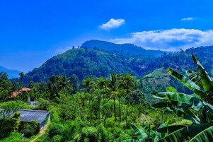 Quarto luxo, 1 cama de casal, sacada, vista para a montanha | Diversos