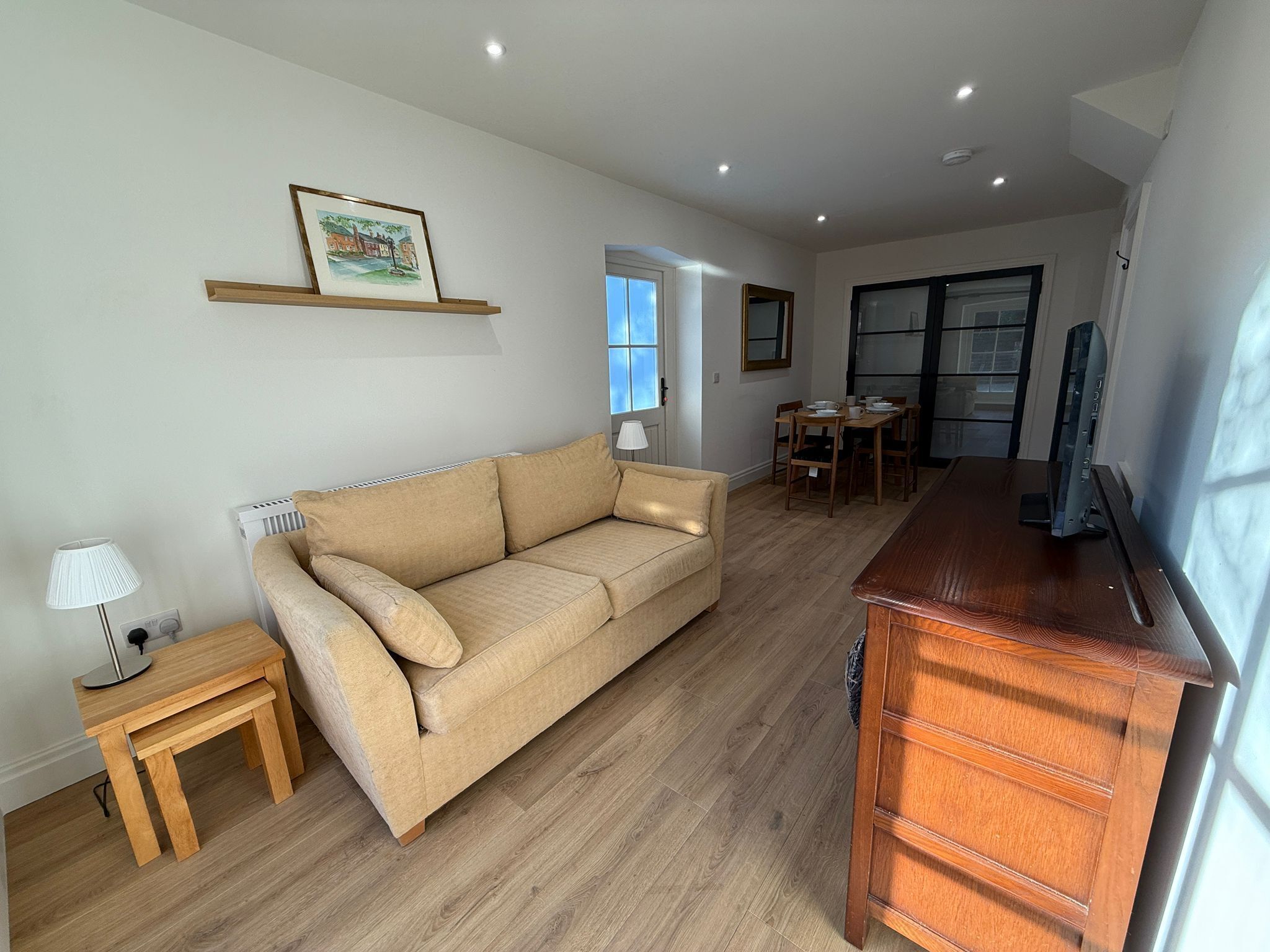 Cottage-king-eigenes Badezimmer-blick Auf Die Landschaft - Essex