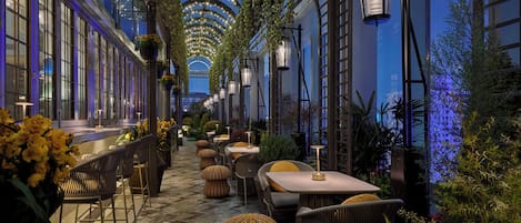 Terraço no piso superior