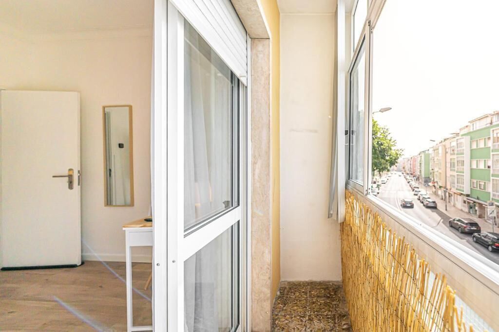 Quarto solteiro luxo, sacada | Parte interna