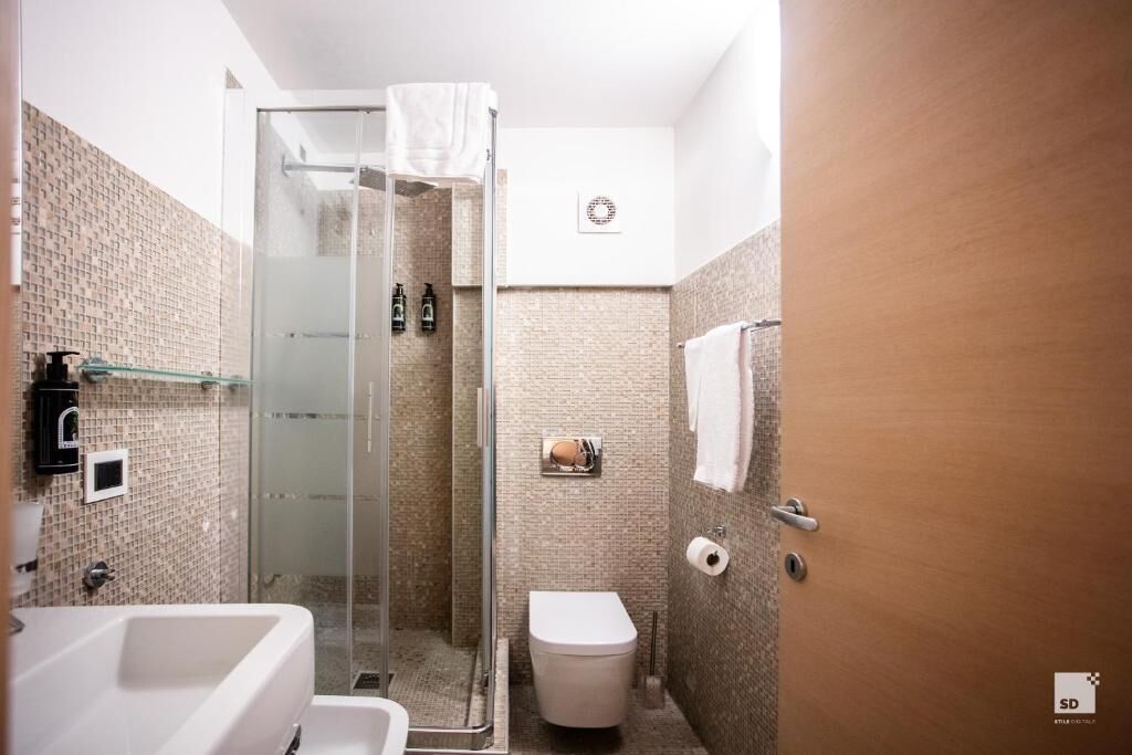 Apartamento, Vista para a cidade | Casa de banho