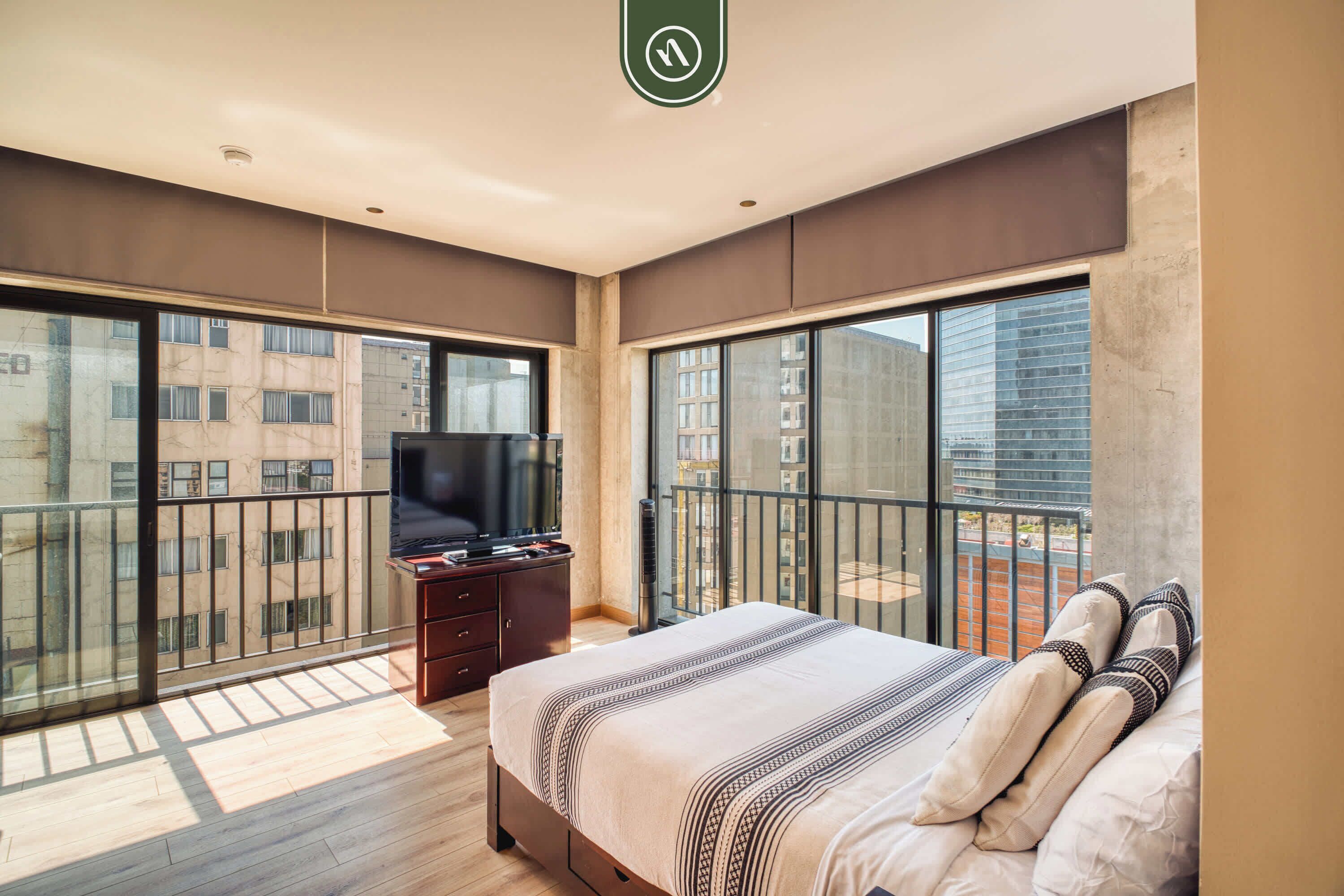 Prime Downtown Condo City Views Soccer Fan Fest - Mexico City