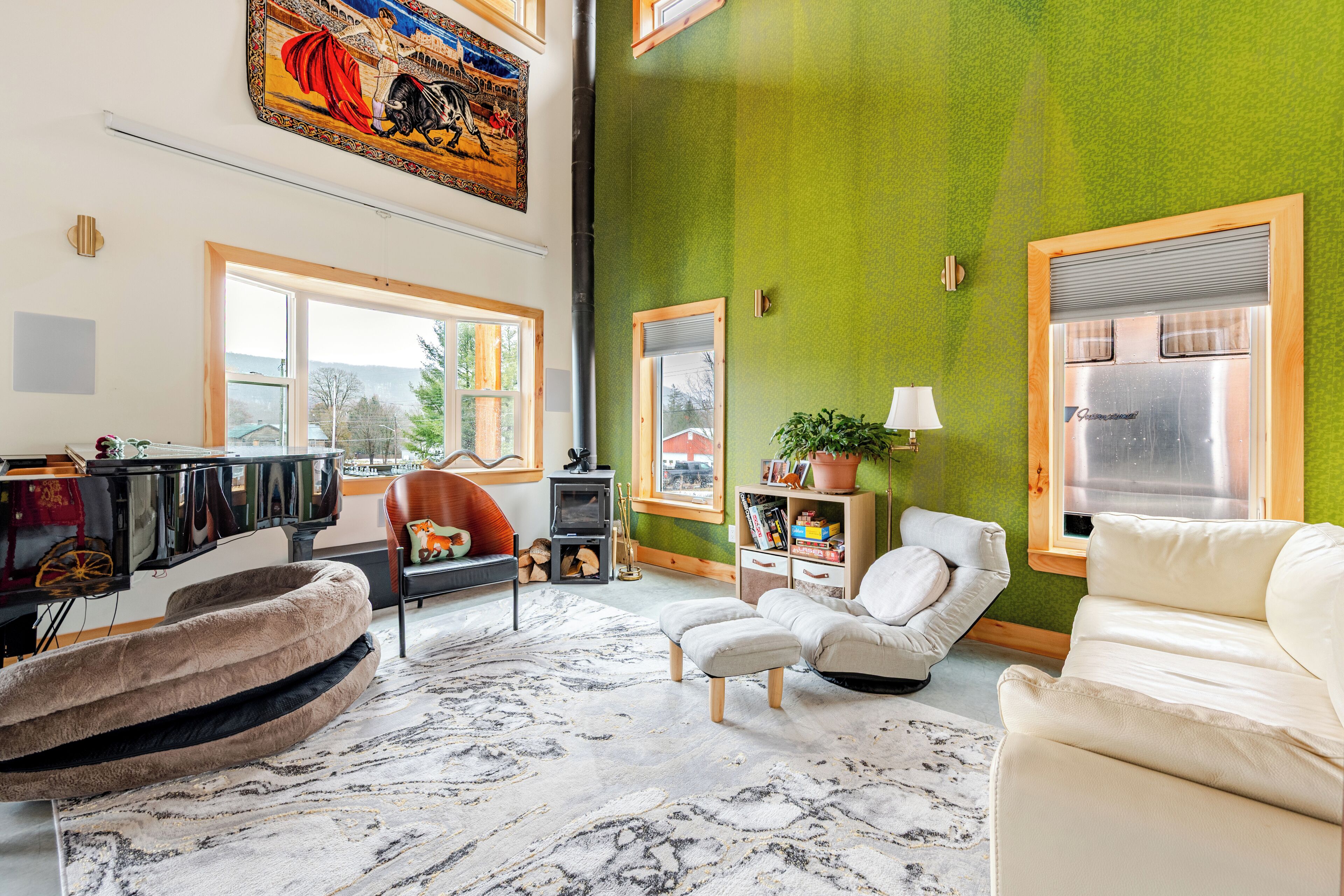 Secluded Private Retreat With Cabin & Vintage Airstream - Finger Lakes, NY