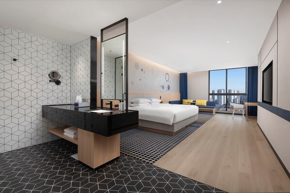 Quarto Empresarial, 1 cama king-size, não fumadores (Holleywood)