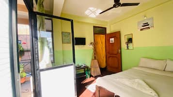 Wi-fi grátis, roupa de cama fornecida