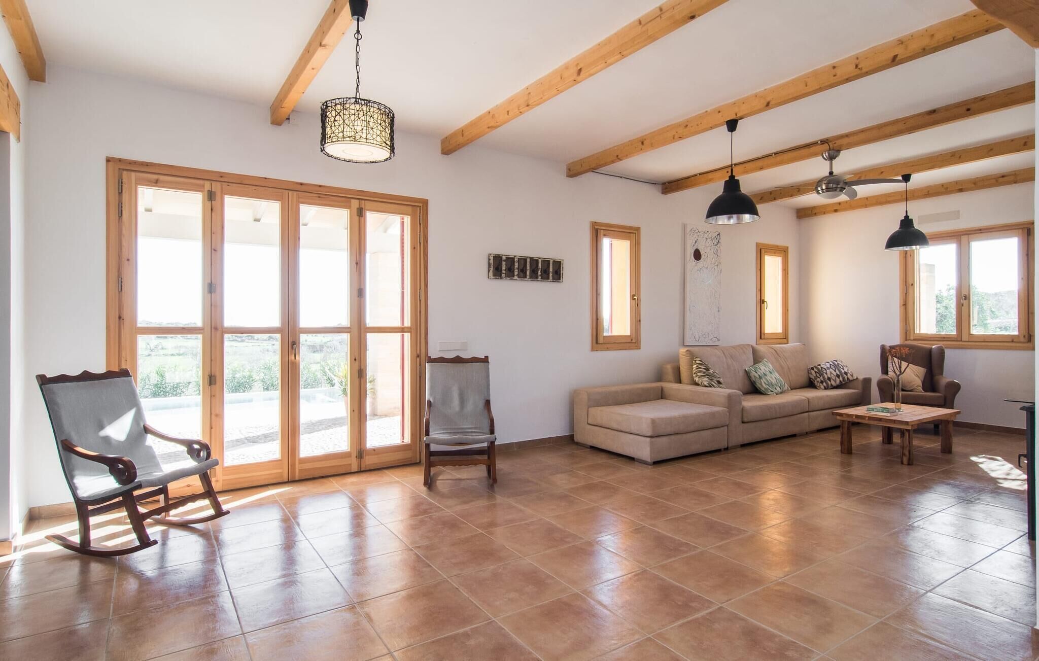 Schönes Haus In Sant Llorenc Mit Privatem Swimmingpool, Der Drinnen Oder. - Manacor