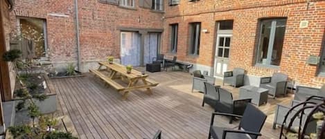 Opções para refeição ao ar livre