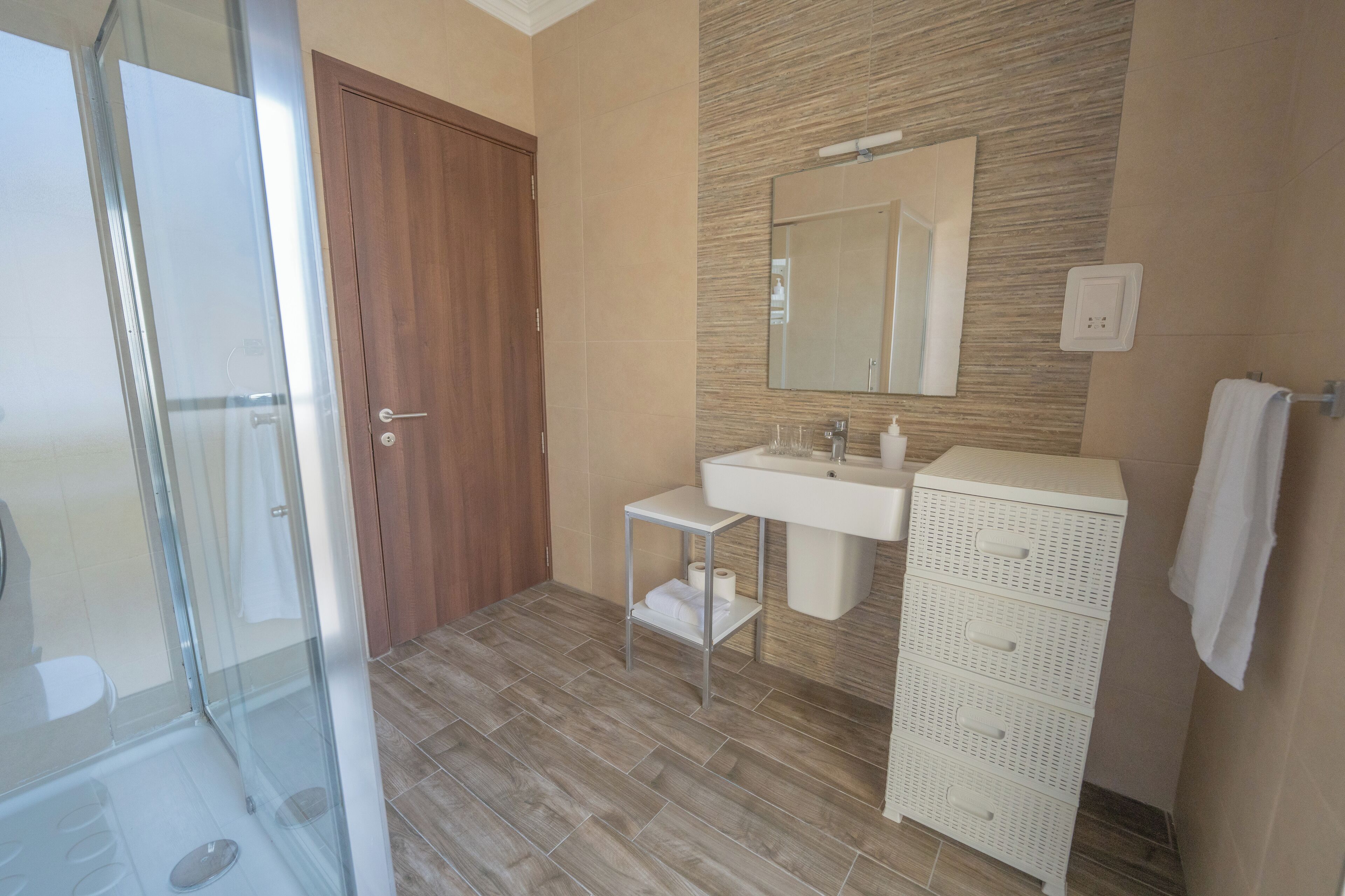 Apartamento, vista para a cidade | Banheiro