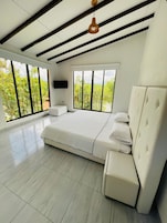 Quarto Duplo Deluxe, varanda, Vista para a cidade | Wi-fi grátis