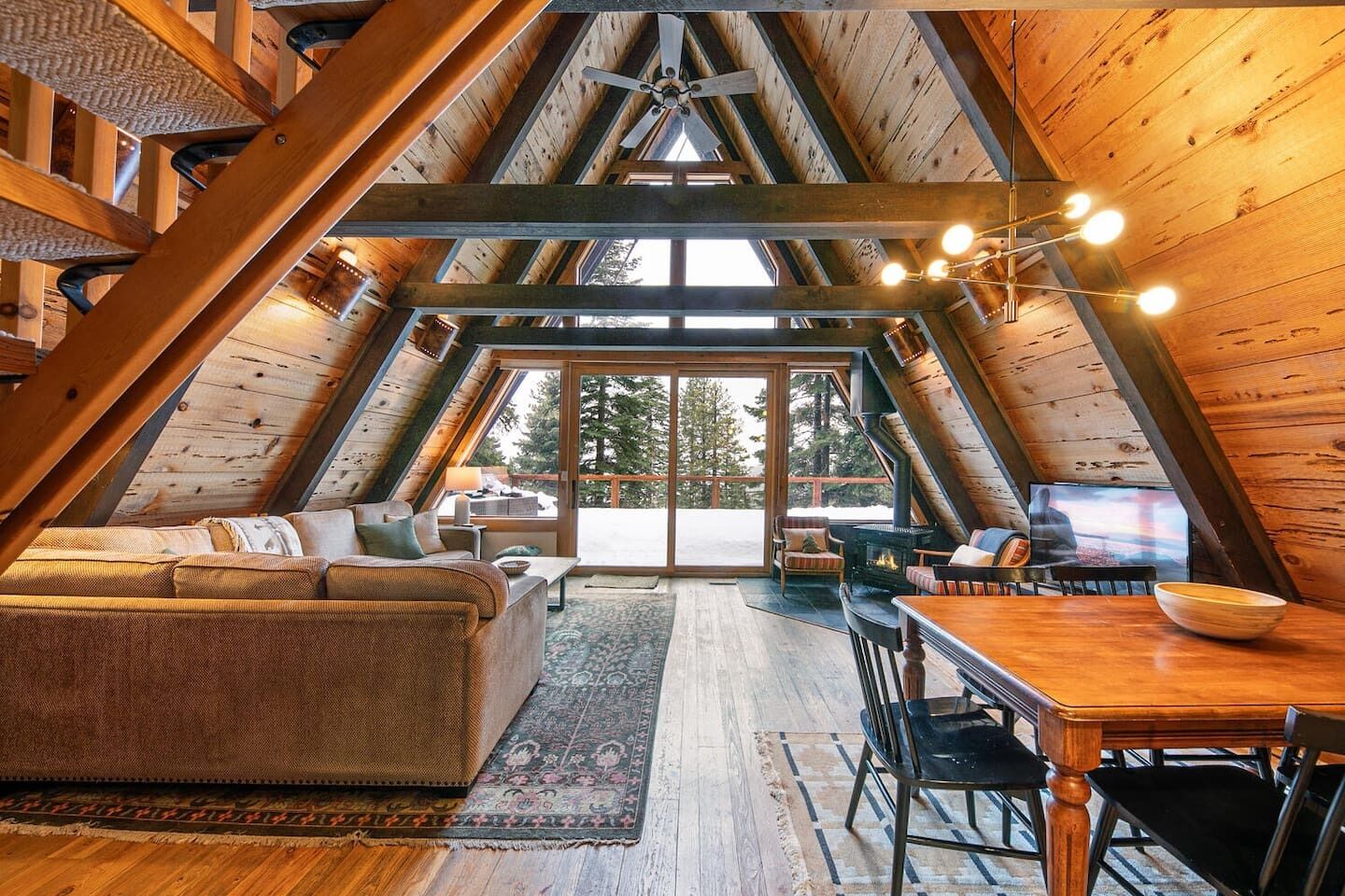 Tahoe Treetop A-frame Escape - Tahoe City, CA